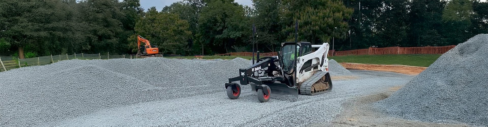 Laser Grading | Cirone Construction & Carting Dumpster Rental